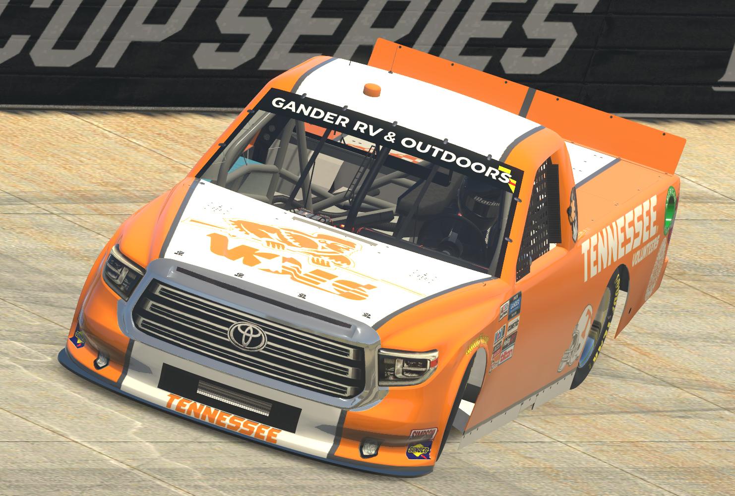 Tennessee Volunteers Toyota Tundra Truck by Tracy Powers - Trading Paints