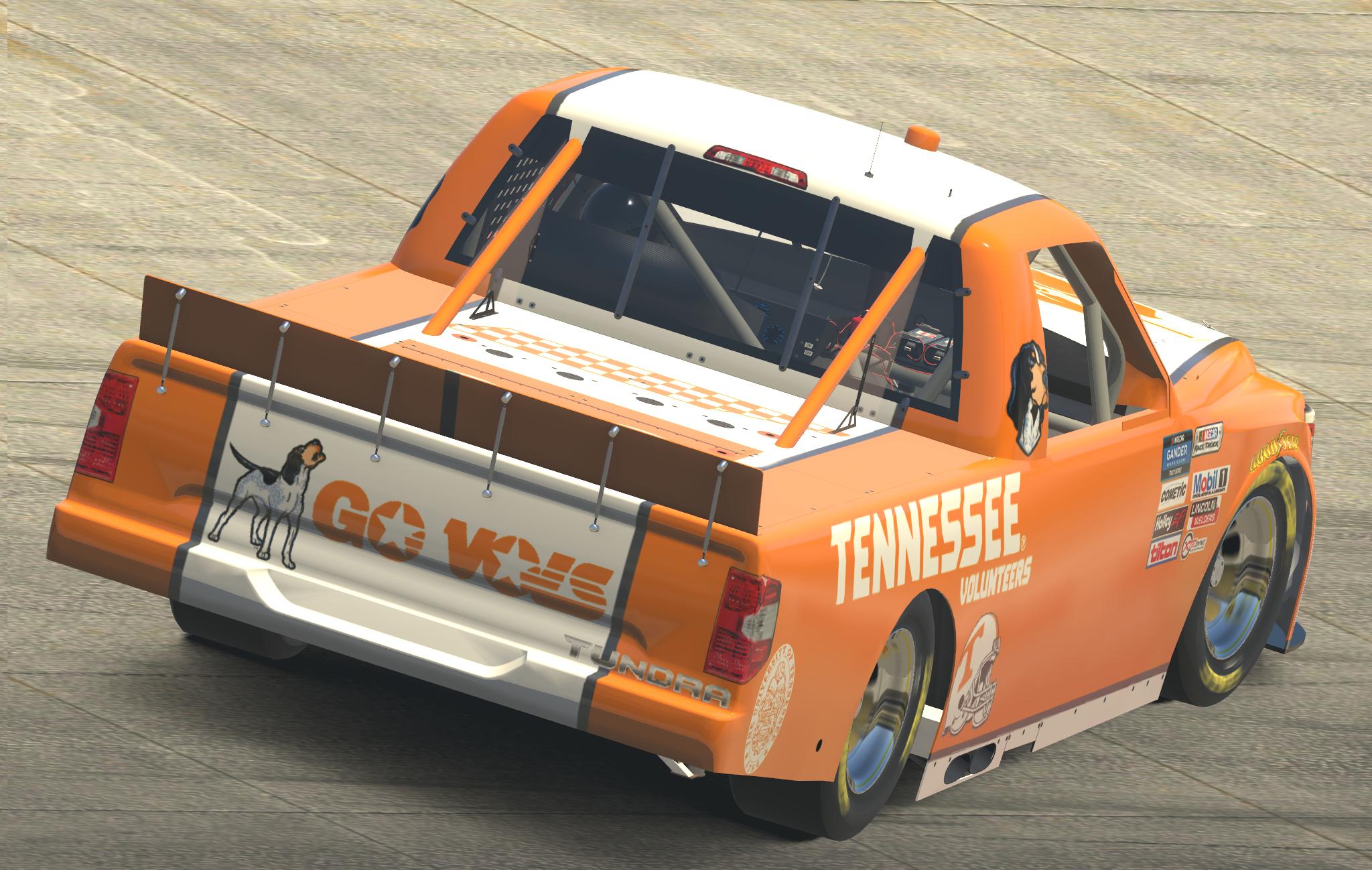 Tennessee Volunteers Toyota Tundra Truck by Tracy Powers - Trading Paints
