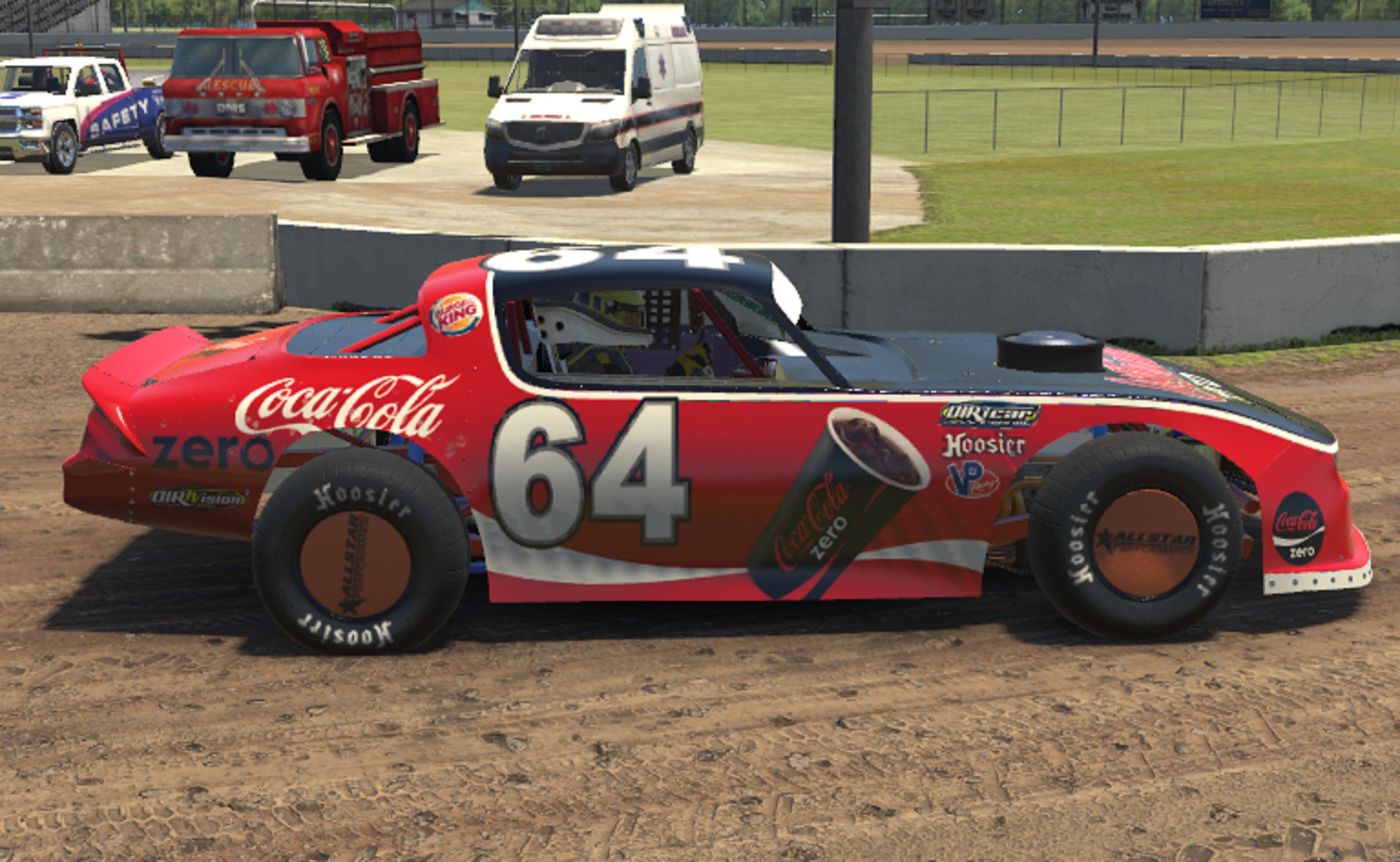 Coke Zero Dirt Street Stock by Mikael Clark - Trading Paints