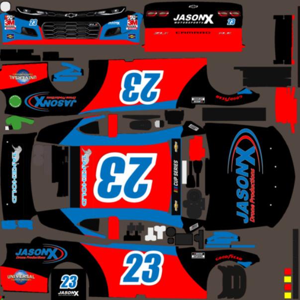 Jason X Drone Productions Cup Car V2 by Jay Blankman - Trading Paints