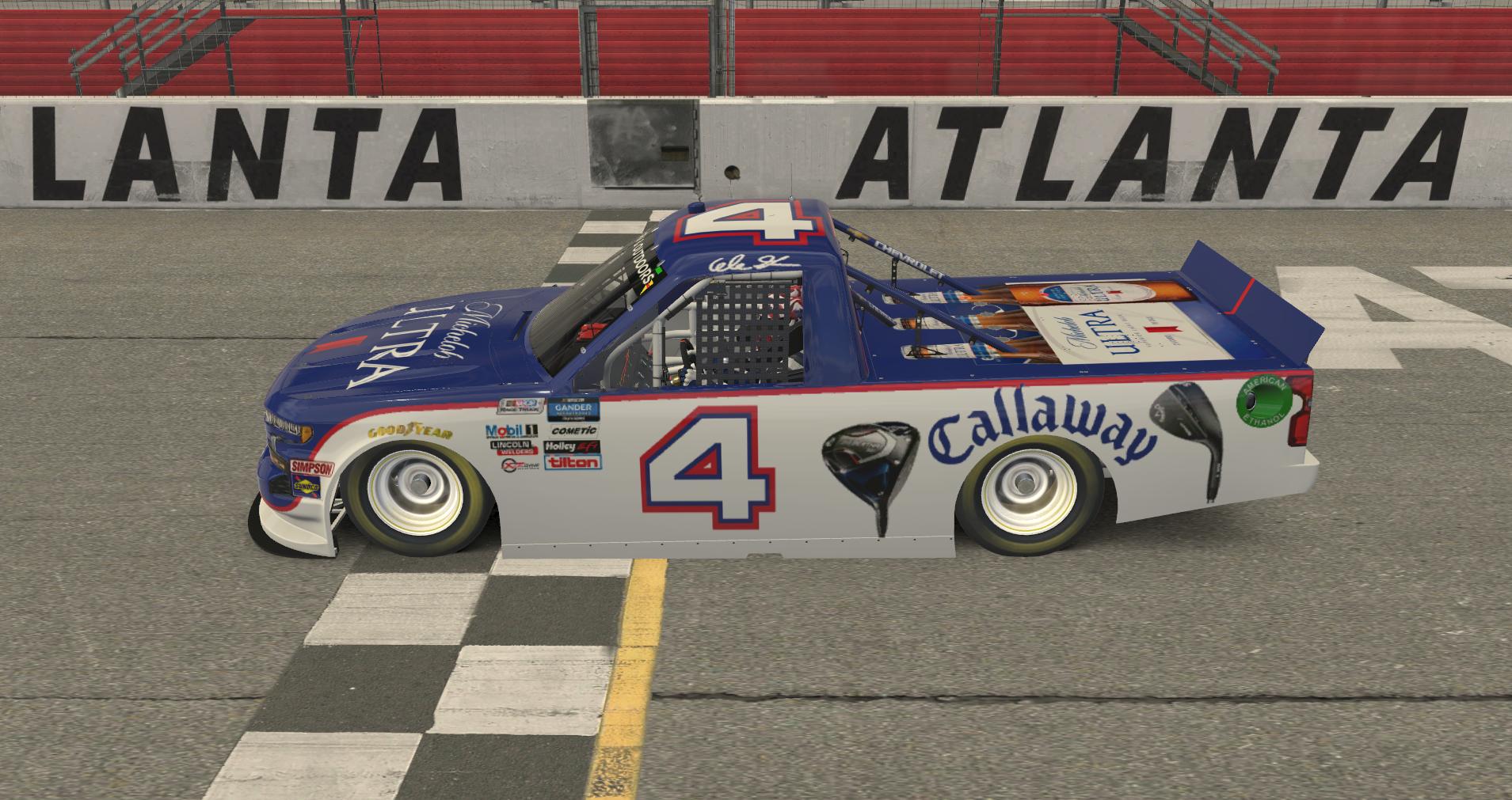 Michelob Ultra/Callaway Golf by Cole Grimes - Trading Paints