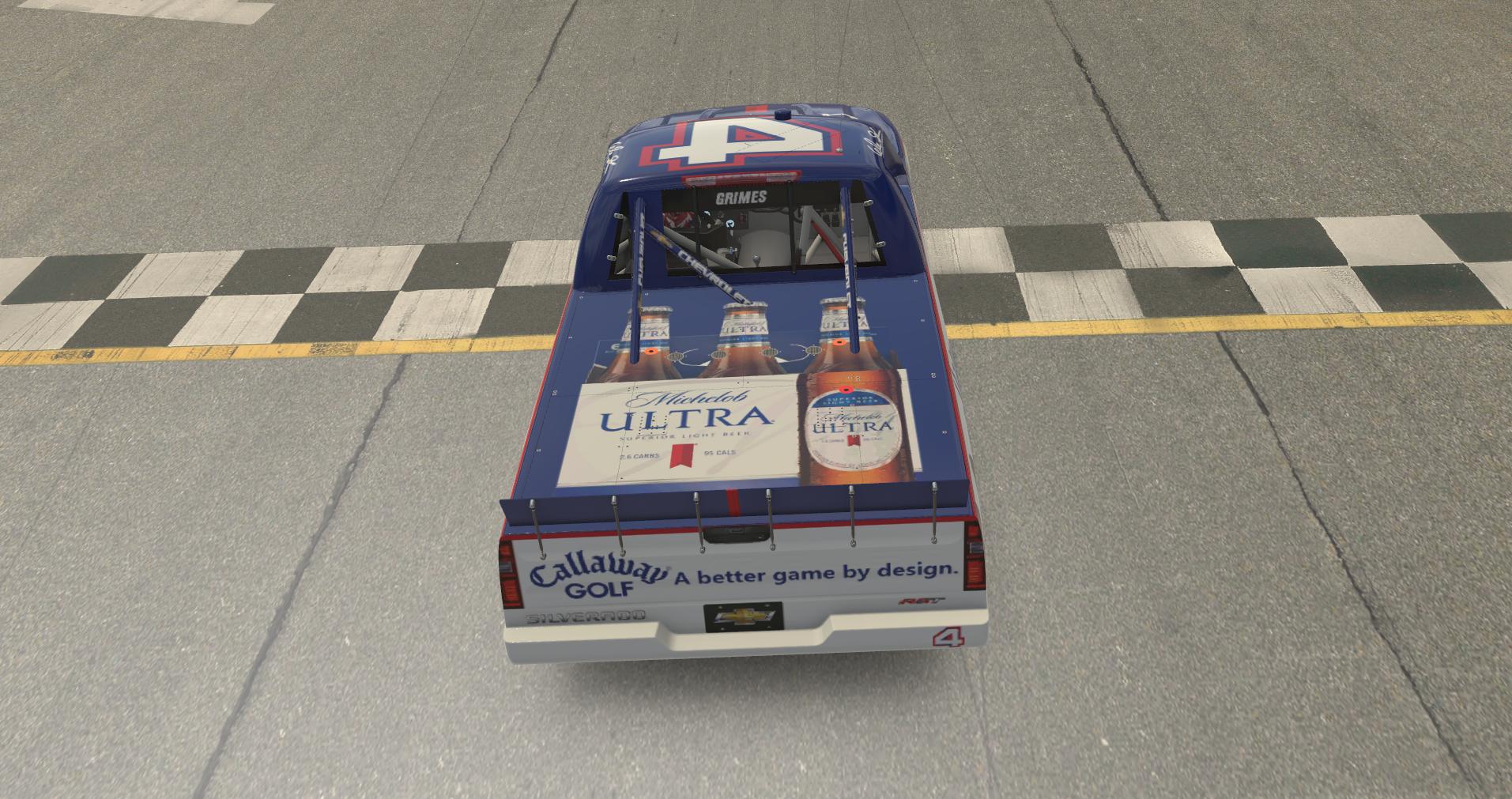 Michelob Ultra/Callaway Golf by Cole Grimes - Trading Paints