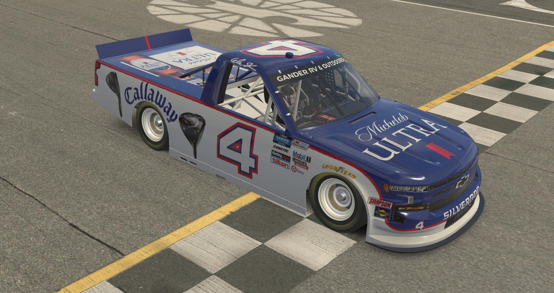 Michelob Ultra/Callaway Golf by Cole Grimes - Trading Paints