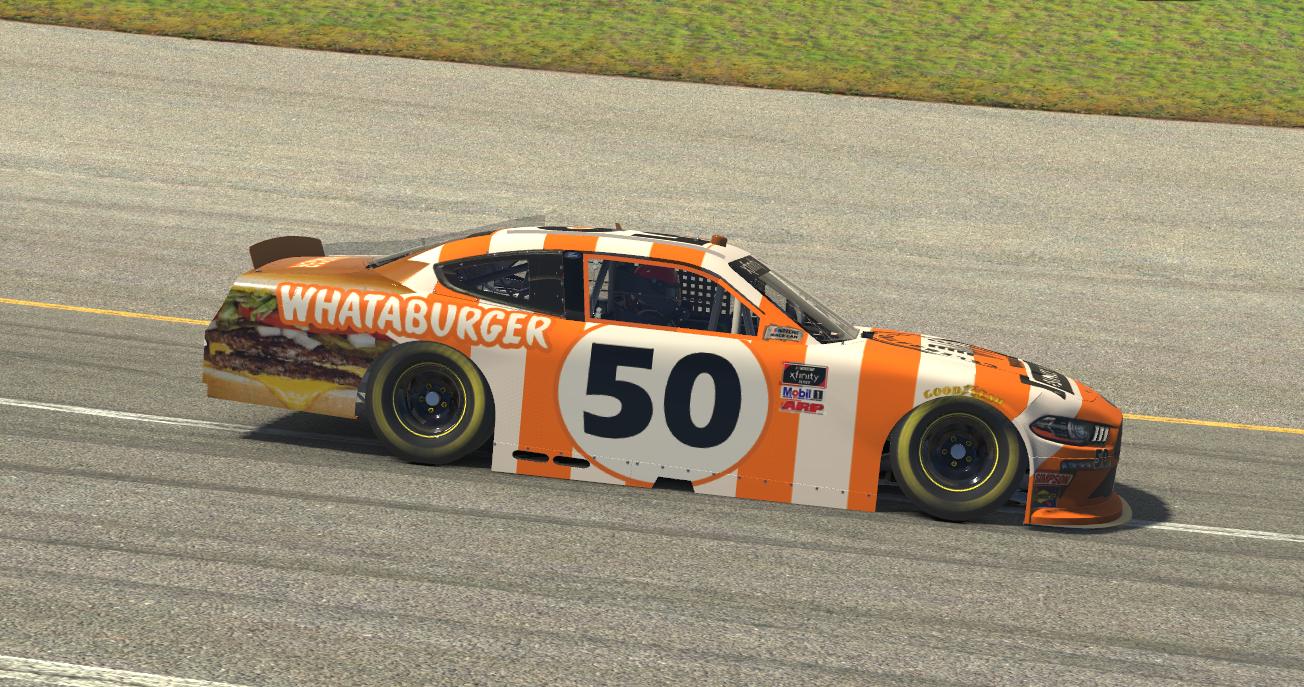 Whataburger Concept XFINITY Mustang -no number- by Matt Tomelleri ...