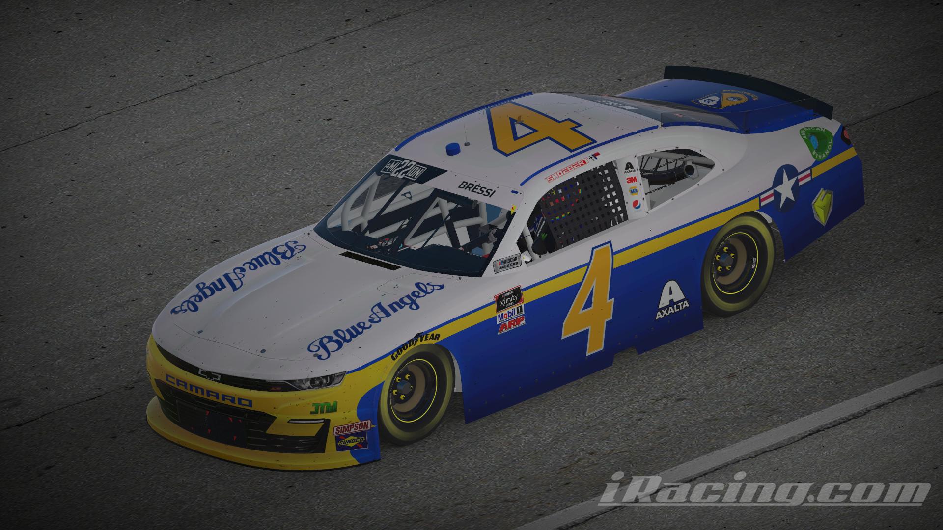 Blue Angels Throwback by Thomas Bressi III - Trading Paints