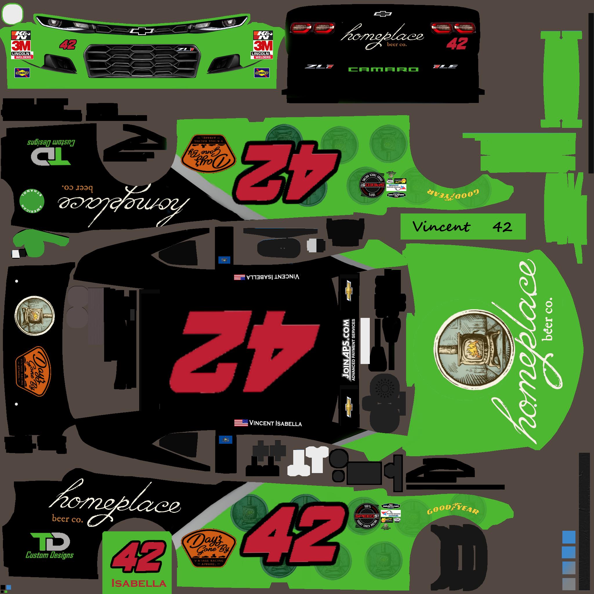 Vincent Isabella by Tyler Dixon2 - Trading Paints