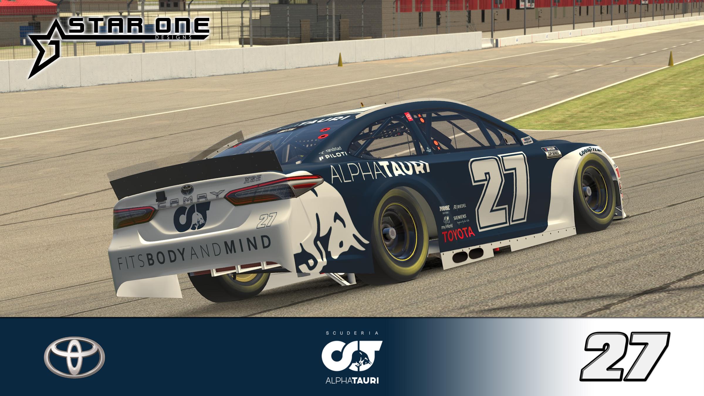 NASCAR Cup Series Alpha Tauri Toyota Camry by Nicholas Orth - Trading ...