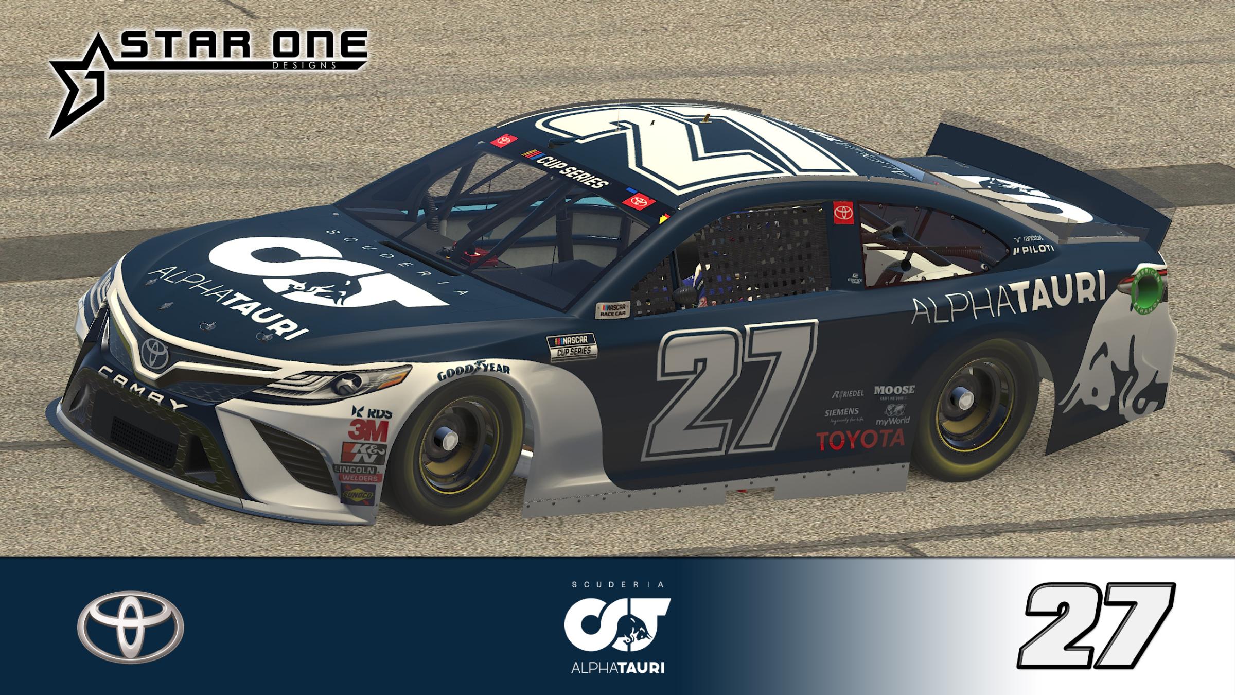 NASCAR Cup Series Alpha Tauri Toyota Camry by Nicholas Orth - Trading ...