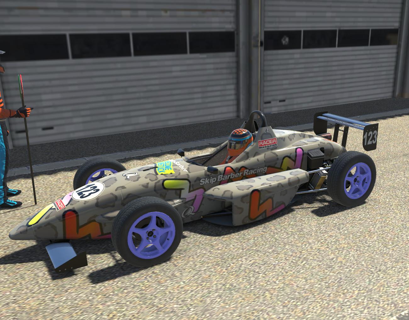 Daniel Ricciardo 2020 Skip Barber by Piers D'Orgee - Trading Paints