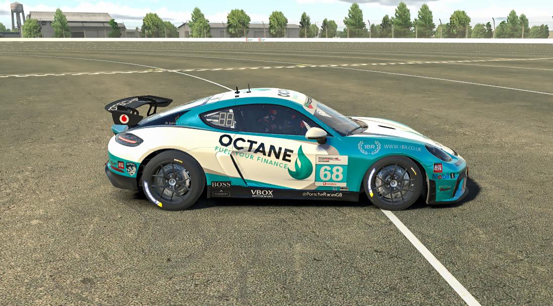 Porsche 718 GT4 by Matt Tempest - Trading Paints