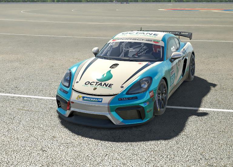 Porsche 718 GT4 by Matt Tempest - Trading Paints
