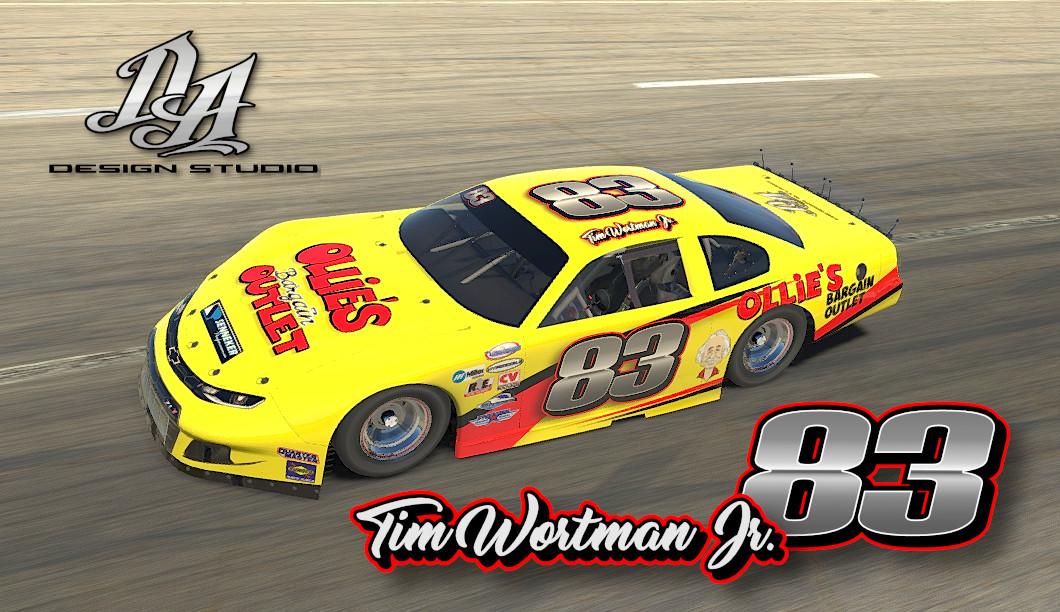 Tim Wortman #83 by Don Adamczyk - Trading Paints