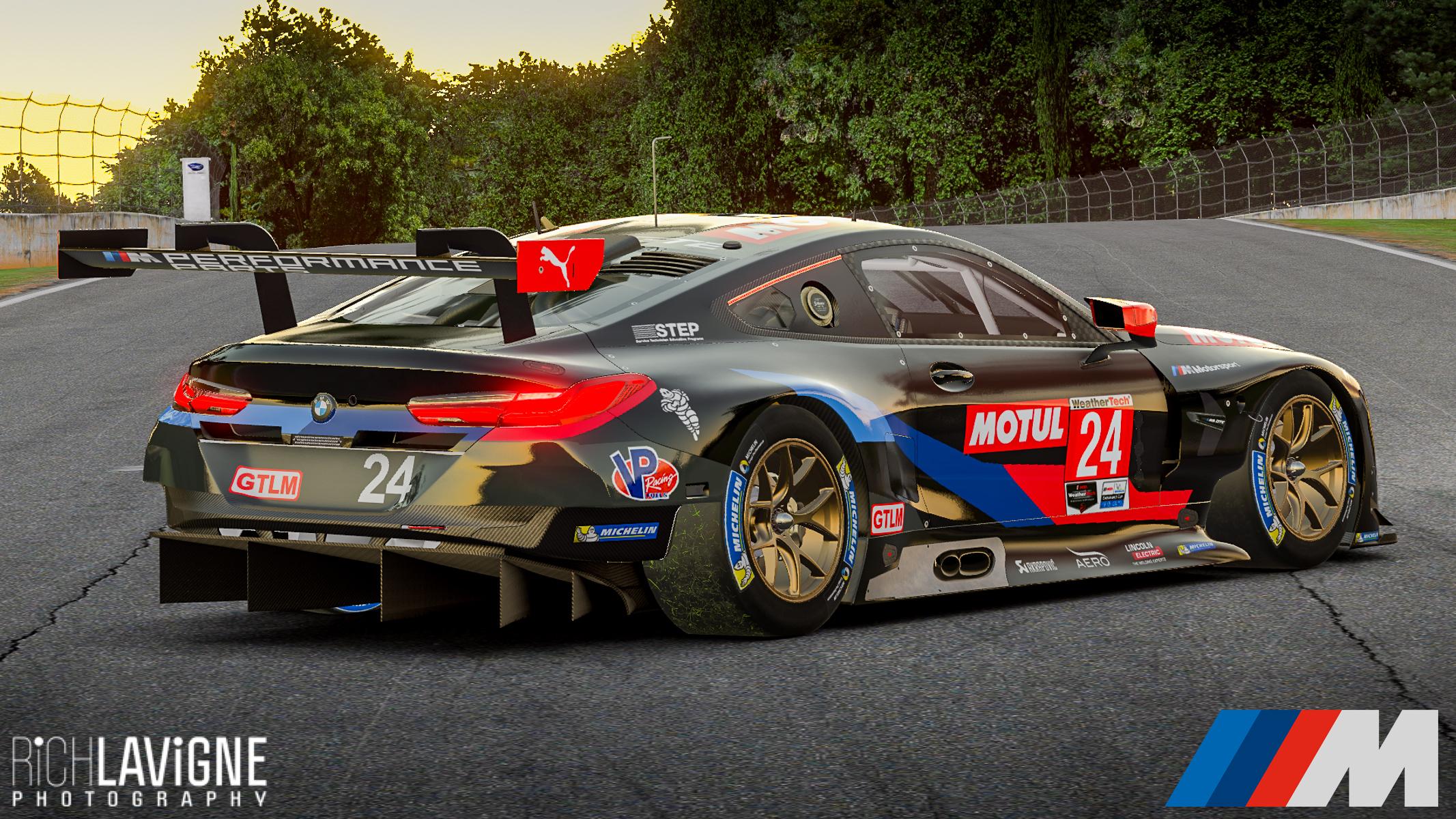 2020 Rahal Letterman Lanigan #24 BMW M8 GTLM by Richard Lavigne ...