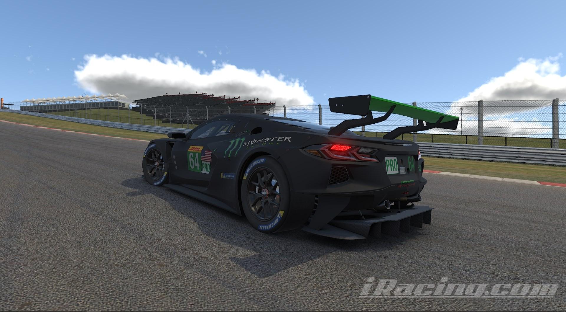 Monster Energy Corvette C8R by Brandon Johnson8 - Trading Paints