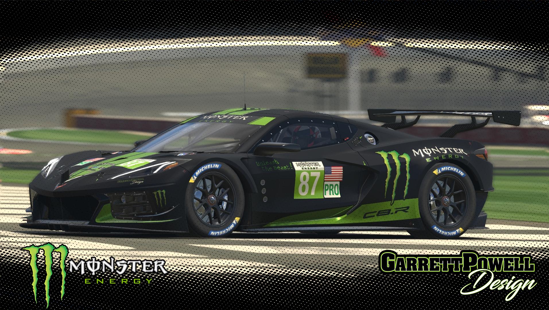 Monster Energy C8.R by Garrett P. - Trading Paints