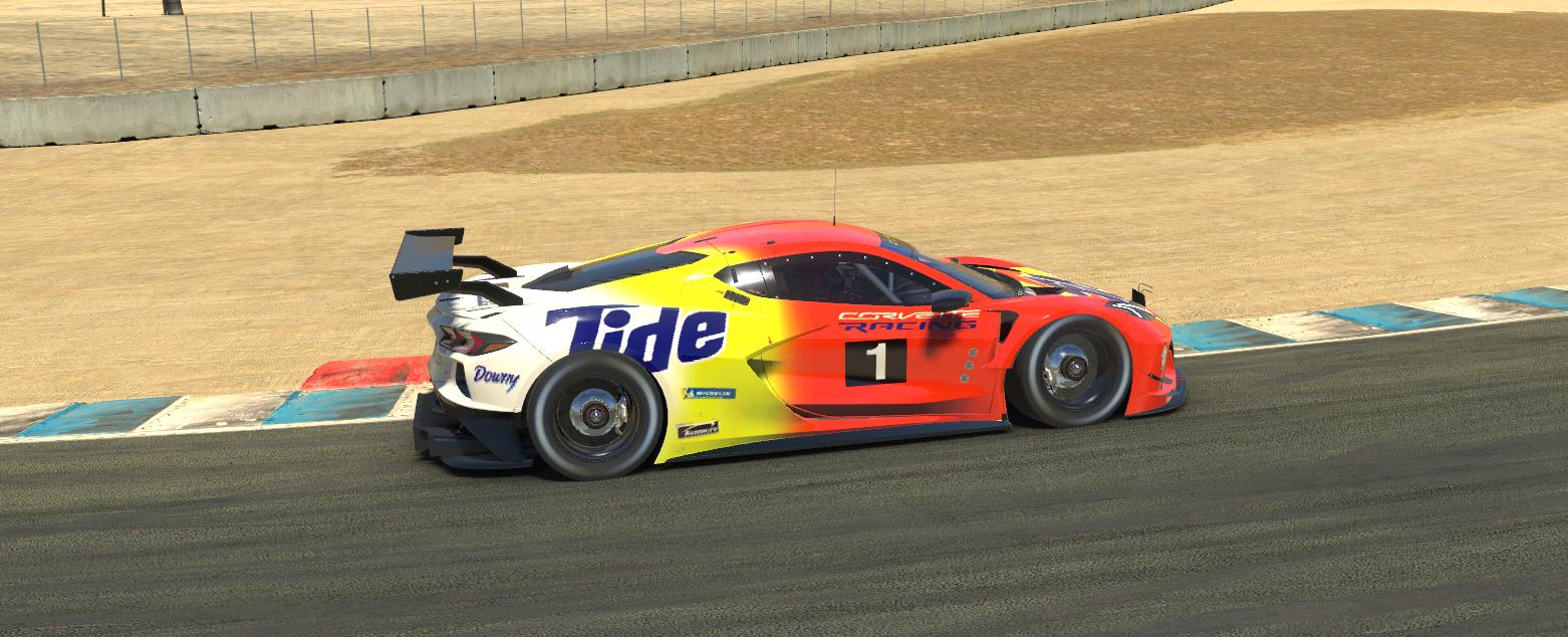 Tide Corvette C8.R Concept by Matt Tomelleri - Trading Paints