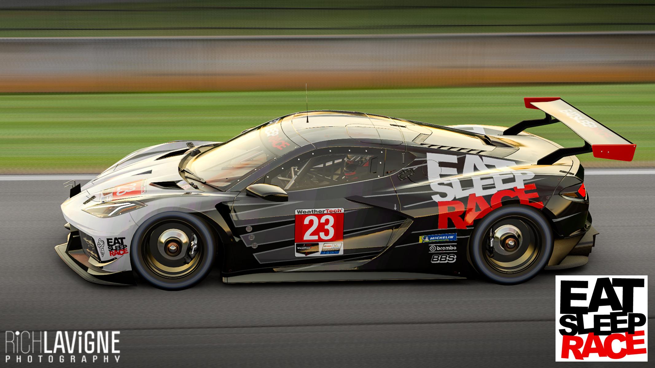 EatSleepRace Corvette C8R GTE by Richard Lavigne - Trading Paints
