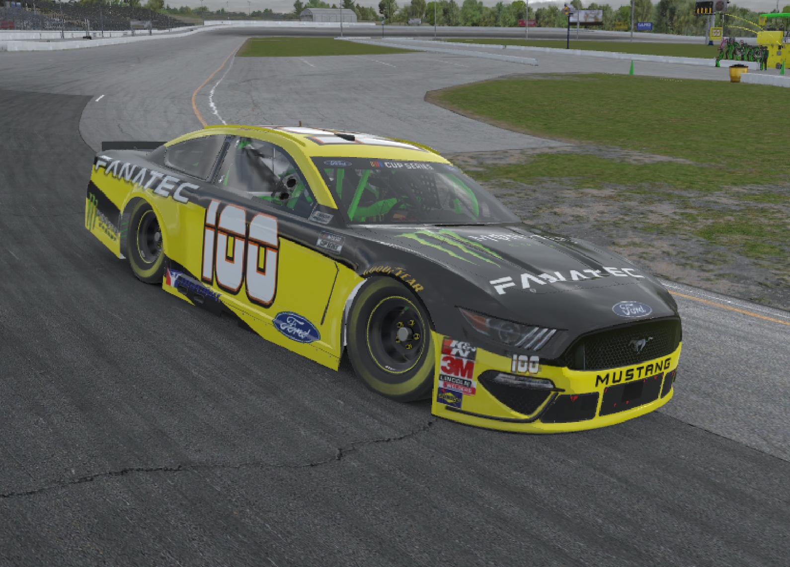 Ford Mustang Gen 6 Black Yellow by Jason J Warren - Trading Paints