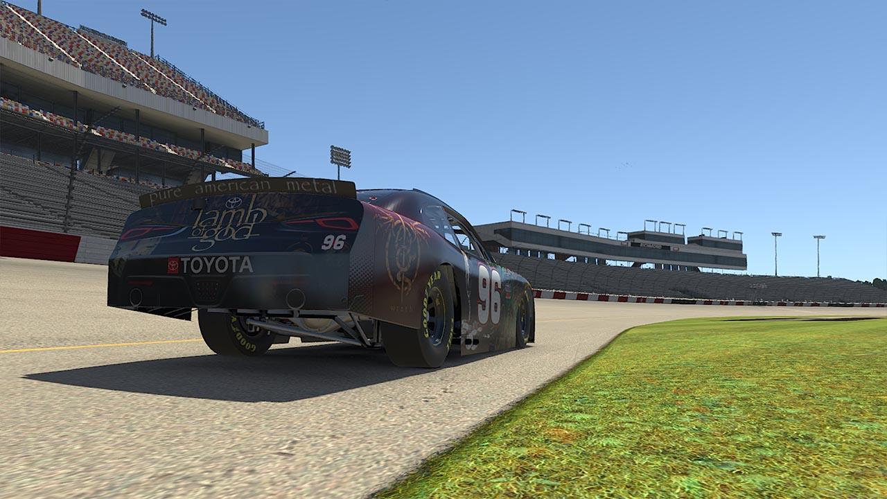 Lamb of God NASCAR Xfinity Toyota Supra by Kenny M. - Trading Paints