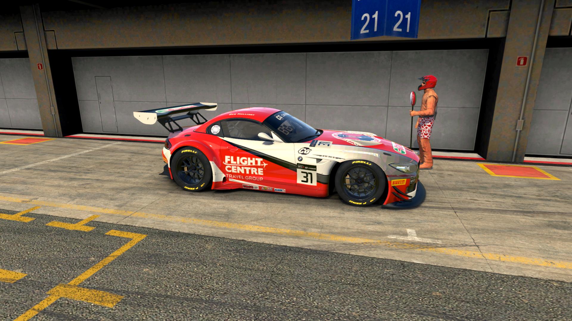 Ben "Flight Centre" Holliday by Dalton Ellery - Trading Paints