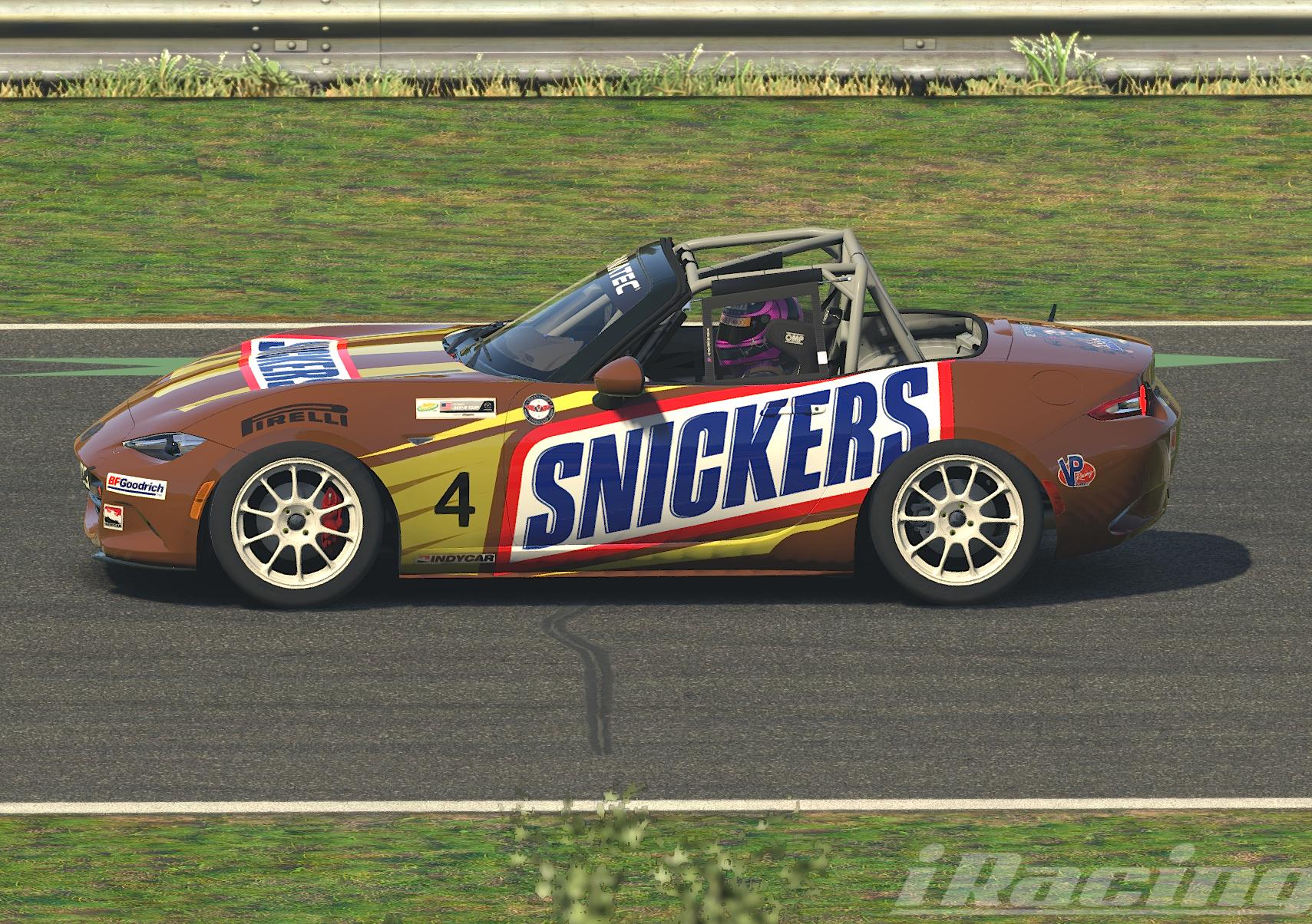 Snickers Global Mazda MX-5 by Ben Westlake - Trading Paints