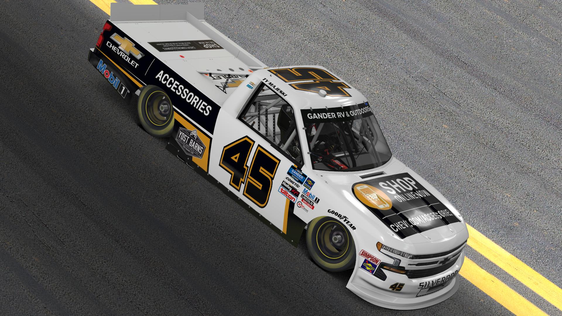 Ty Majeski Chevrolet Accessories - NASCAR Gander Outdoors Chevrolet ...