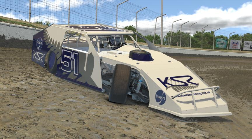KSR - Kiwi Sim Racing - UMP Modified by Matthew Pluck2 - Trading Paints