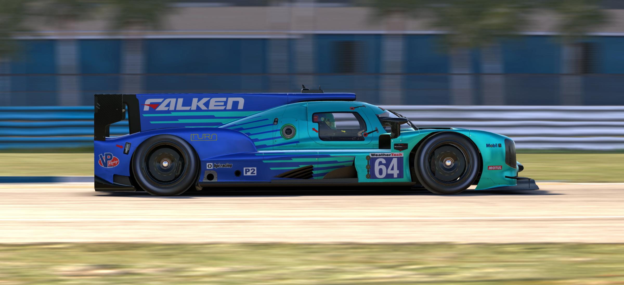 Falken Tire Dallara P217 by Mark E. - Trading Paints