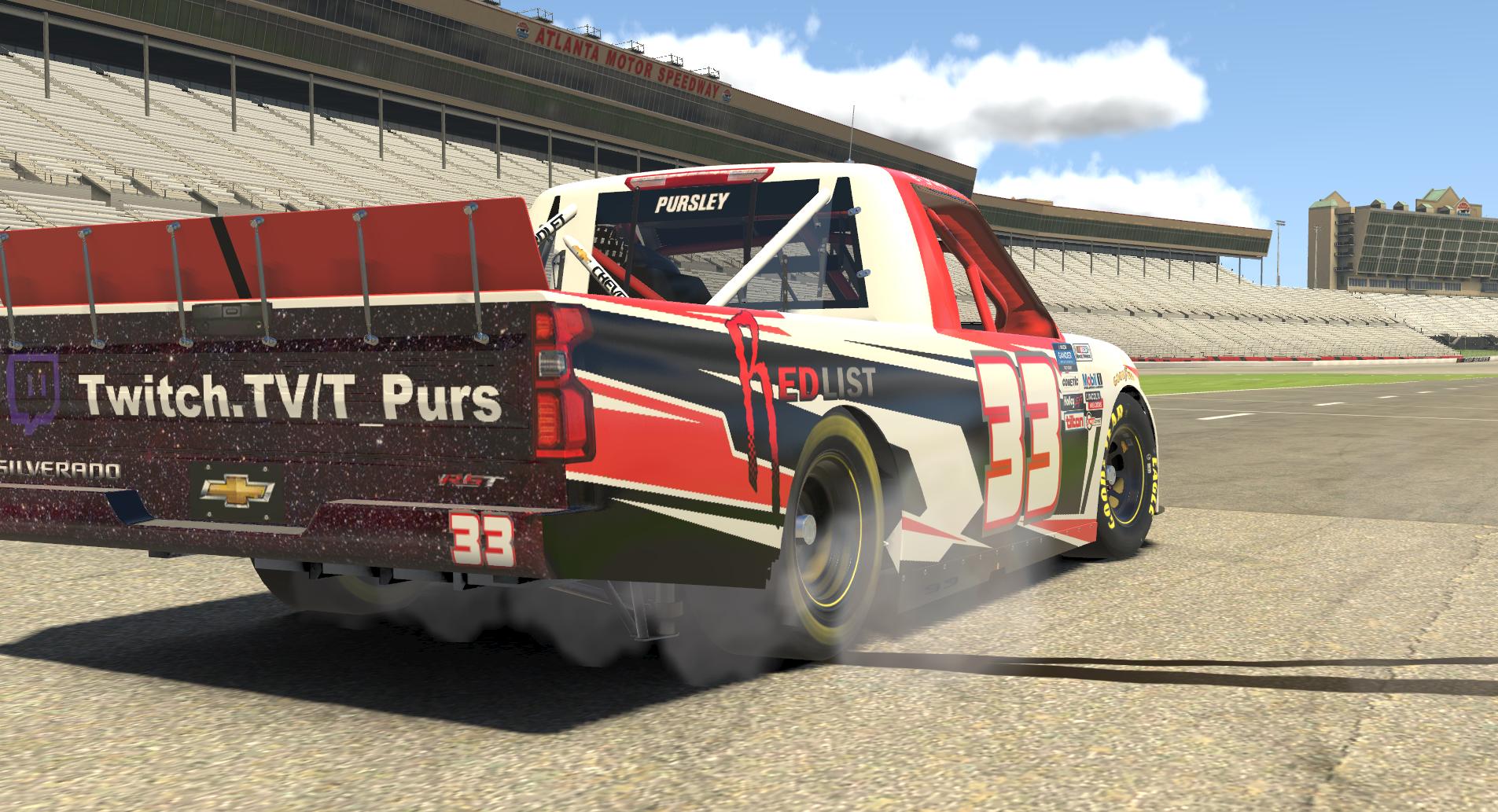 Team RedList Silverado Galaxy Tailgate by Tyler Pursley - Trading Paints