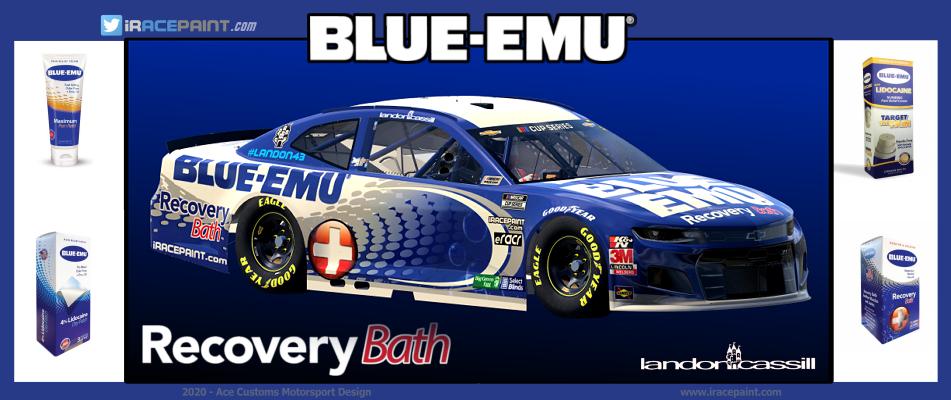 [GEN] Blue-Emu Recovery Bath - Richard Petty Motorsports - Landon ...