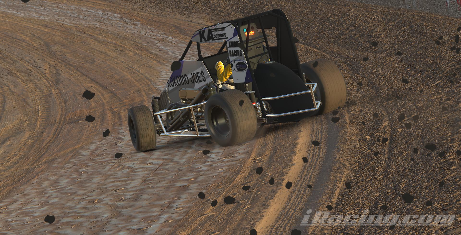 Kaleb Nickle Blue Chrome USAC Midget by Koleton Anderson - Trading Paints