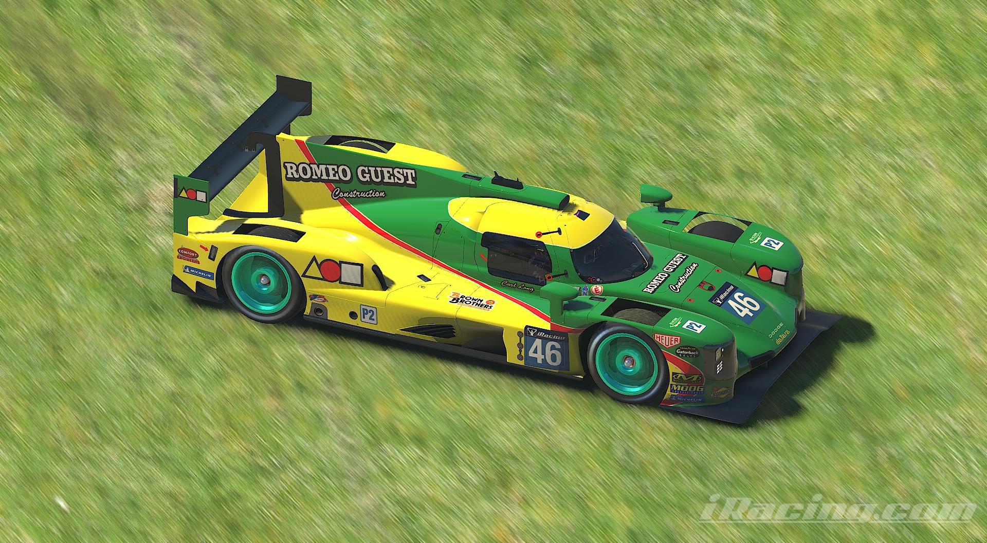 Carl Long Romeo Guest Dallara Dodge LMP2 by Dustin William Owen Dawes ...