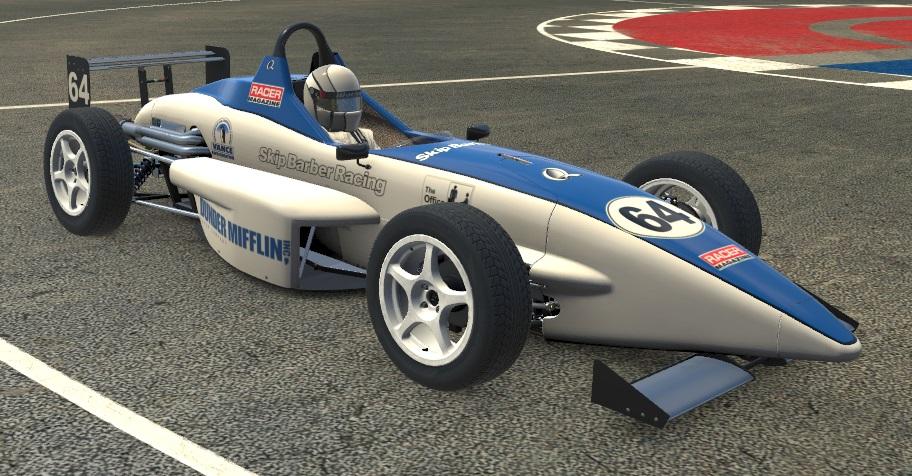Dunder Mifflin Skip Barber Formula 2000 by Rhea Massey - Trading Paints