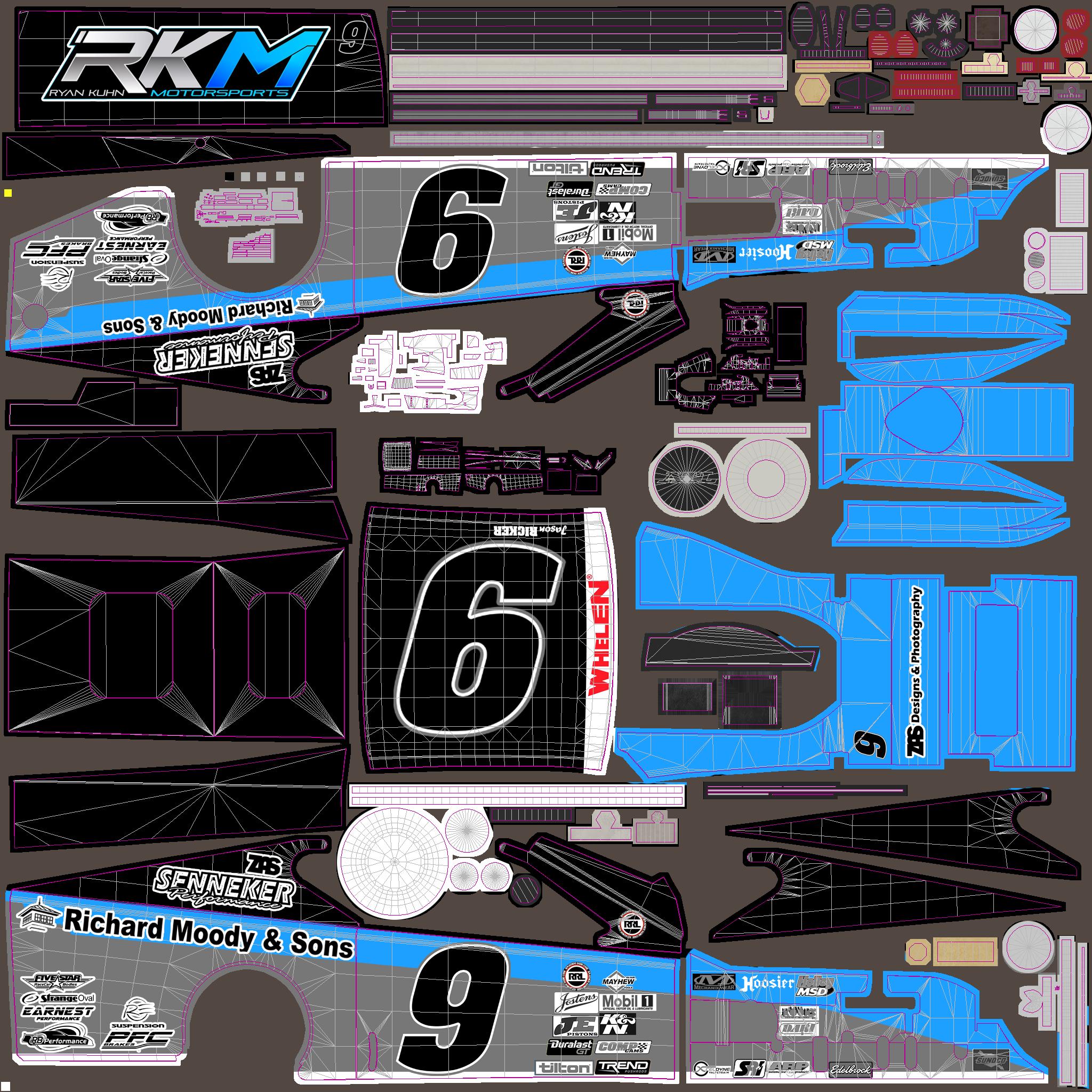 Richard Moody & Sons RKM Modified by Zach S. - Trading Paints