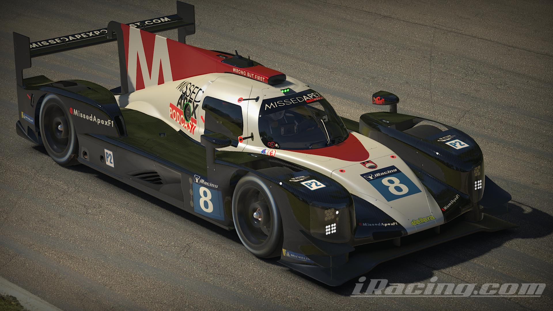 Dallara P217 - MAP by Ian Erasmus - Trading Paints