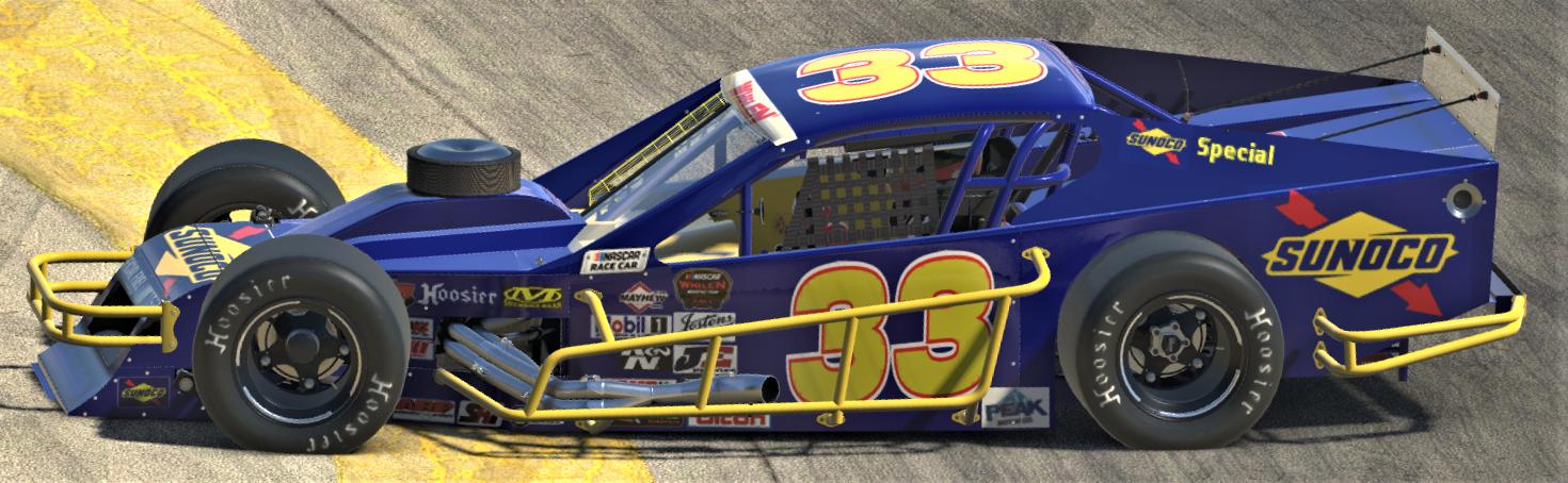 Sunoco Special Whelan Modified by Christopher Rives - Trading Paints