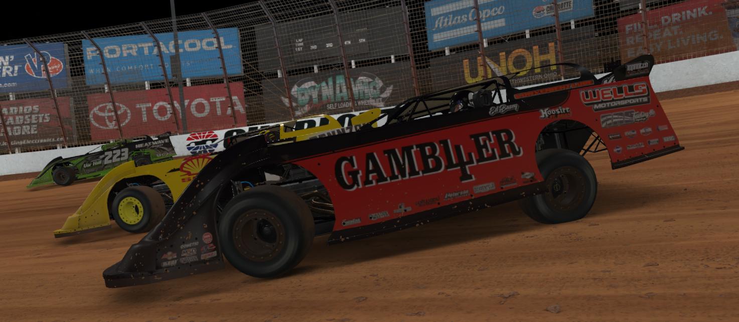 OVERTONS ED BASEY TRIBUTE CAR by Byron Morris - Trading Paints