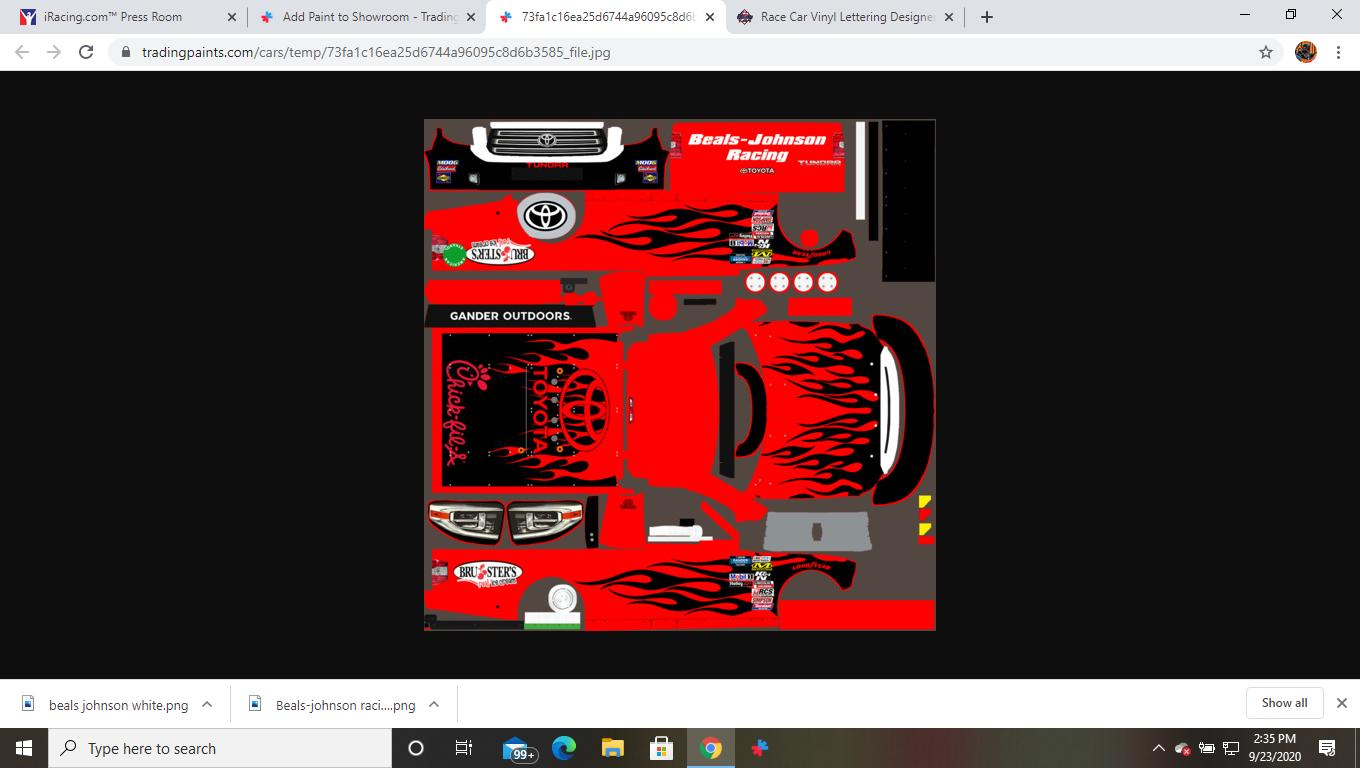 Chase johnson toyota tundra by Charlie Beals - Trading Paints