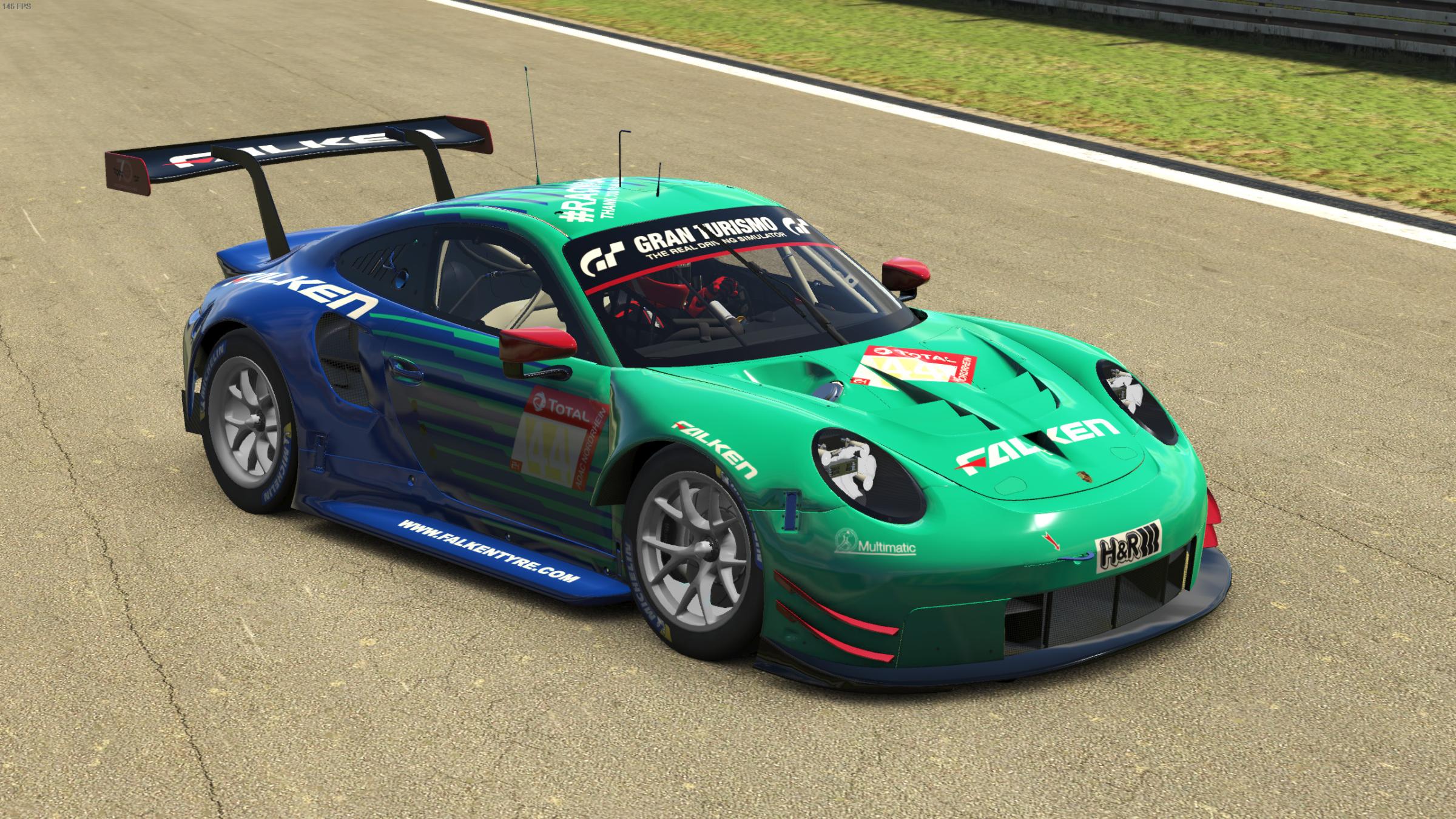 24h 2020 Falken Porsche #44 - RSR by Leon H. - Trading Paints