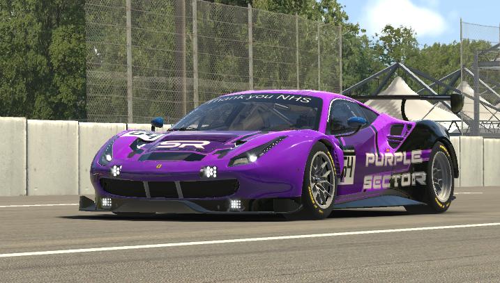 Purple Sector 1 by Dan Fisher - Trading Paints