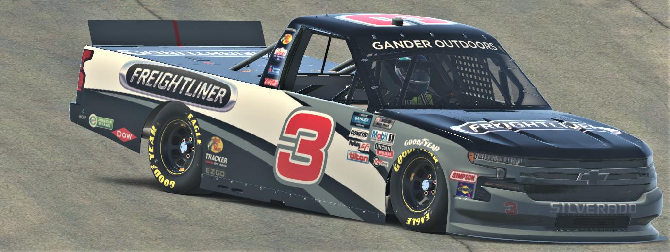 RCR-Austin Dillon, Freightliner Silverado. by Todd Ressler - Trading Paints