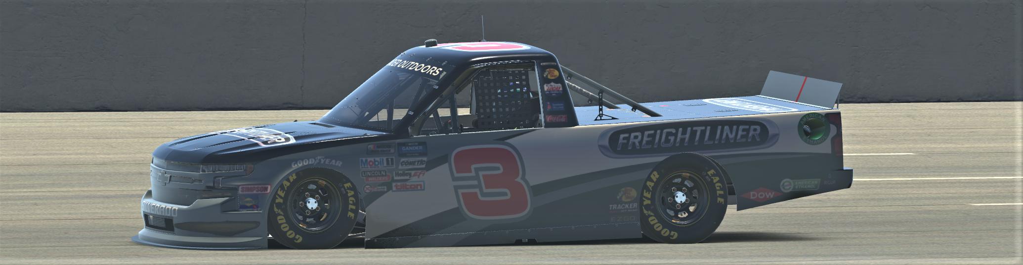 RCR-Austin Dillon, Freightliner Silverado. by Todd Ressler - Trading Paints