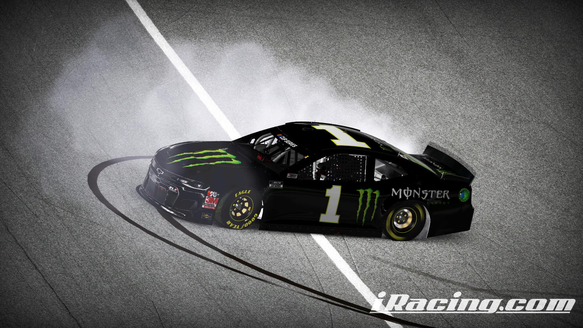 Kurt Busch 2020 Monster Energy car by Parker White - Trading Paints