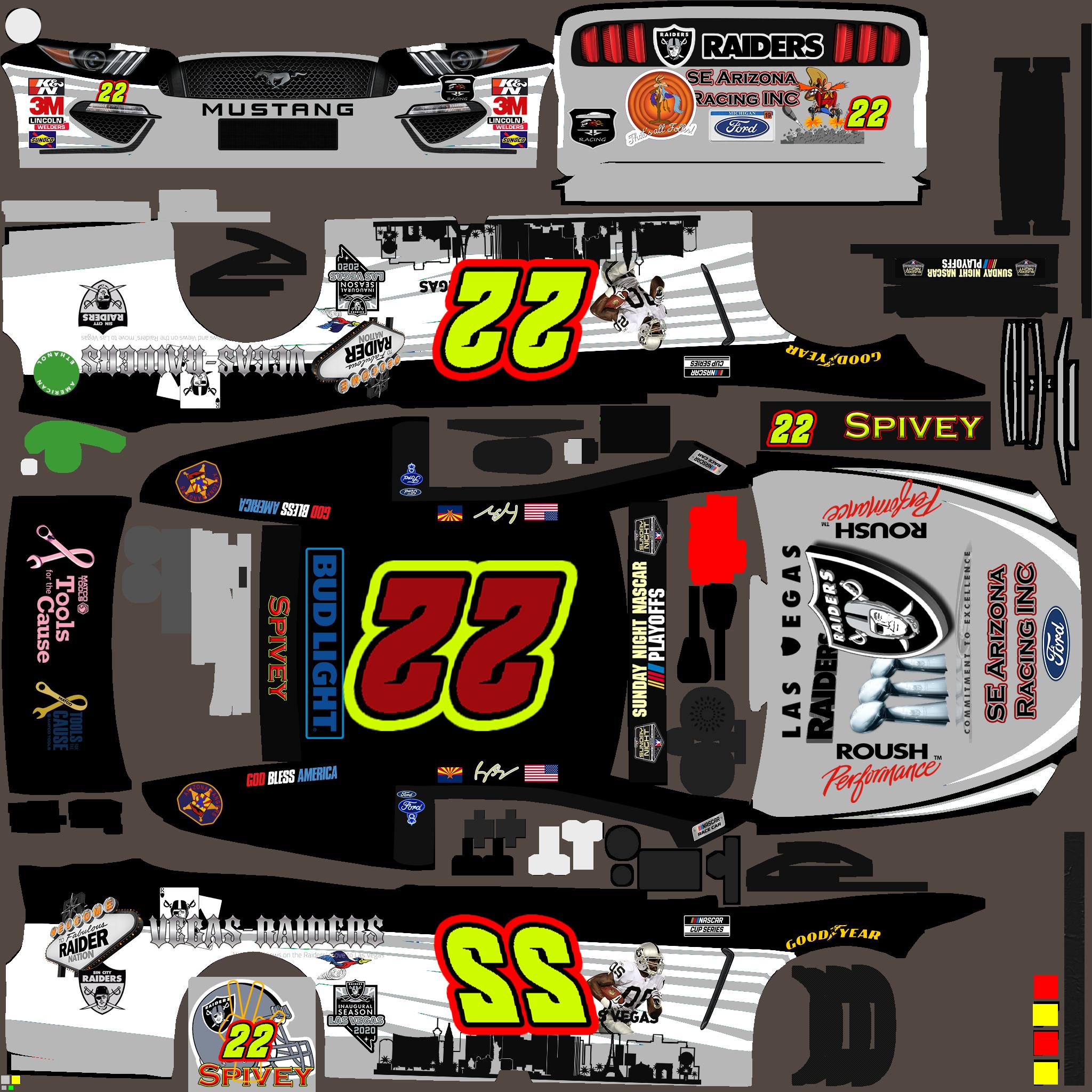 Ford Mustang Gen 622raiders by William Fink - Trading Paints