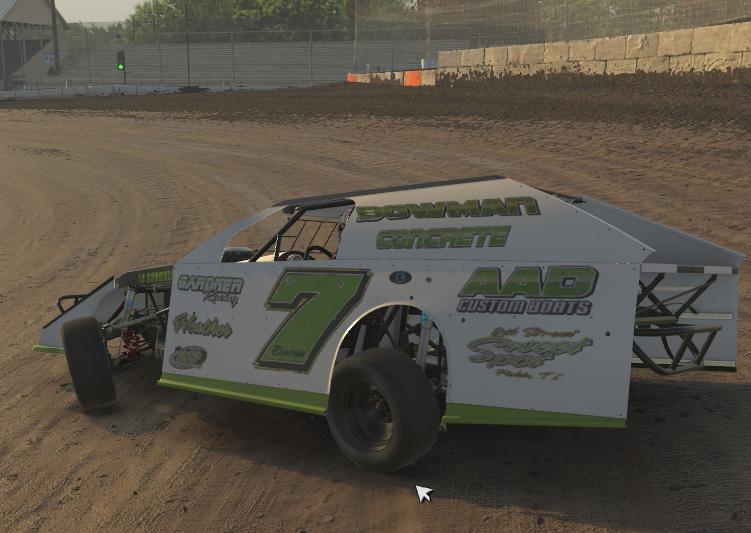 Rodney Bowman - 2016 Impressive Modified by Jacob Stetler - Trading Paints