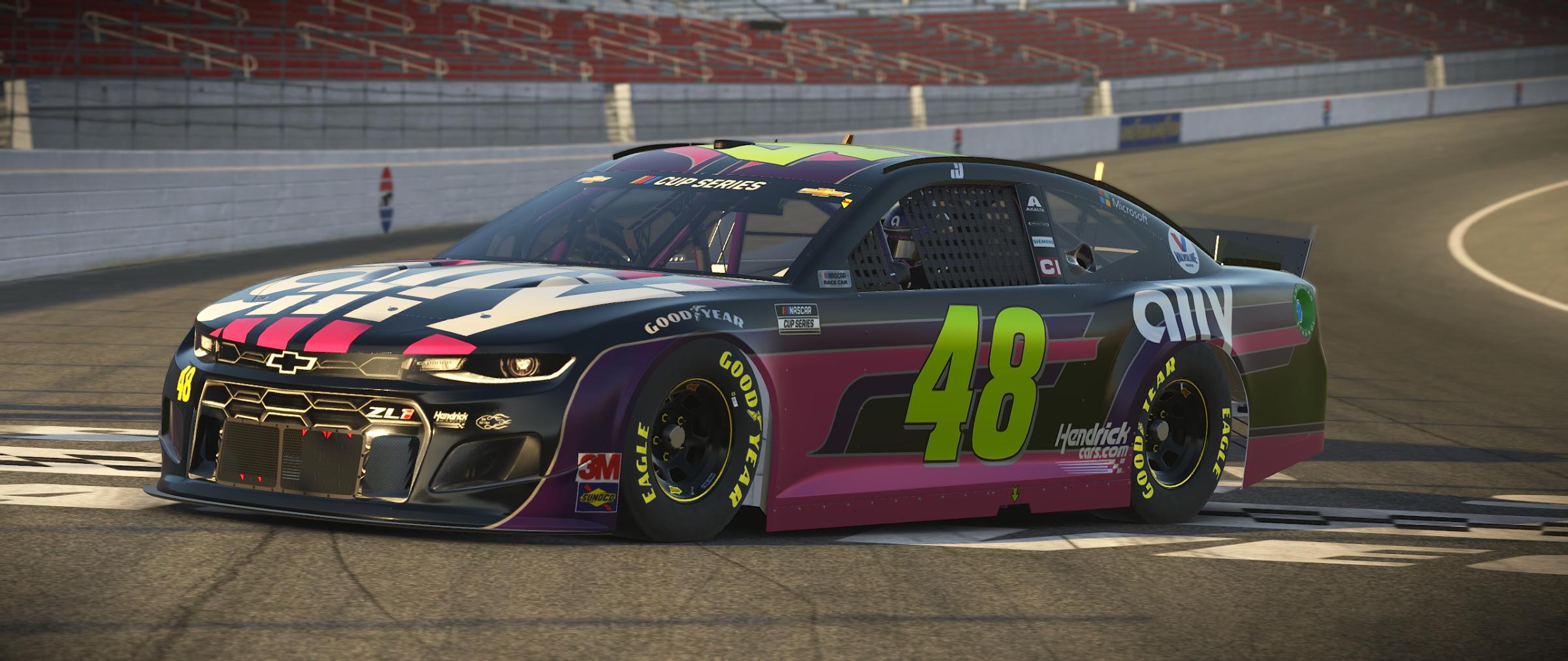 Jimmie Johnson Vegas II 2020 -- Ally x Kounts Customs Chevy (Custom ...