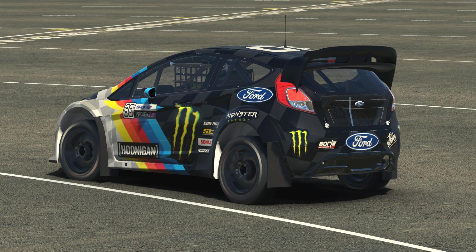 Ken Block Projekt E Replica by Tim Brokaw - Trading Paints
