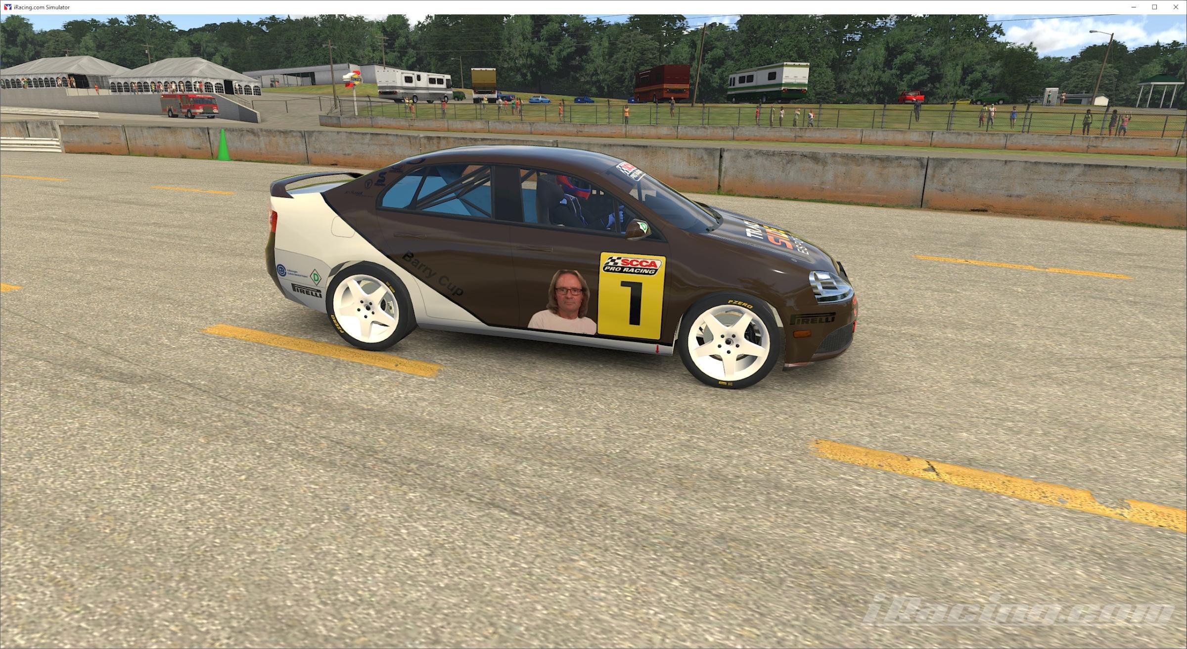 Barry cup Jetta TDI brown by Peter de Heus - Trading Paints