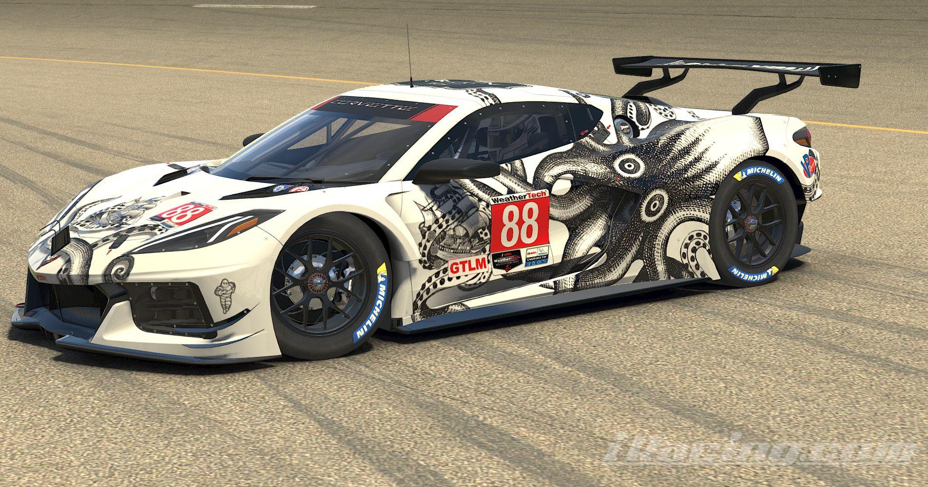 The Kraken Black Spiced Rum Corvette C8R **UPDATED** by Stephane Parent ...