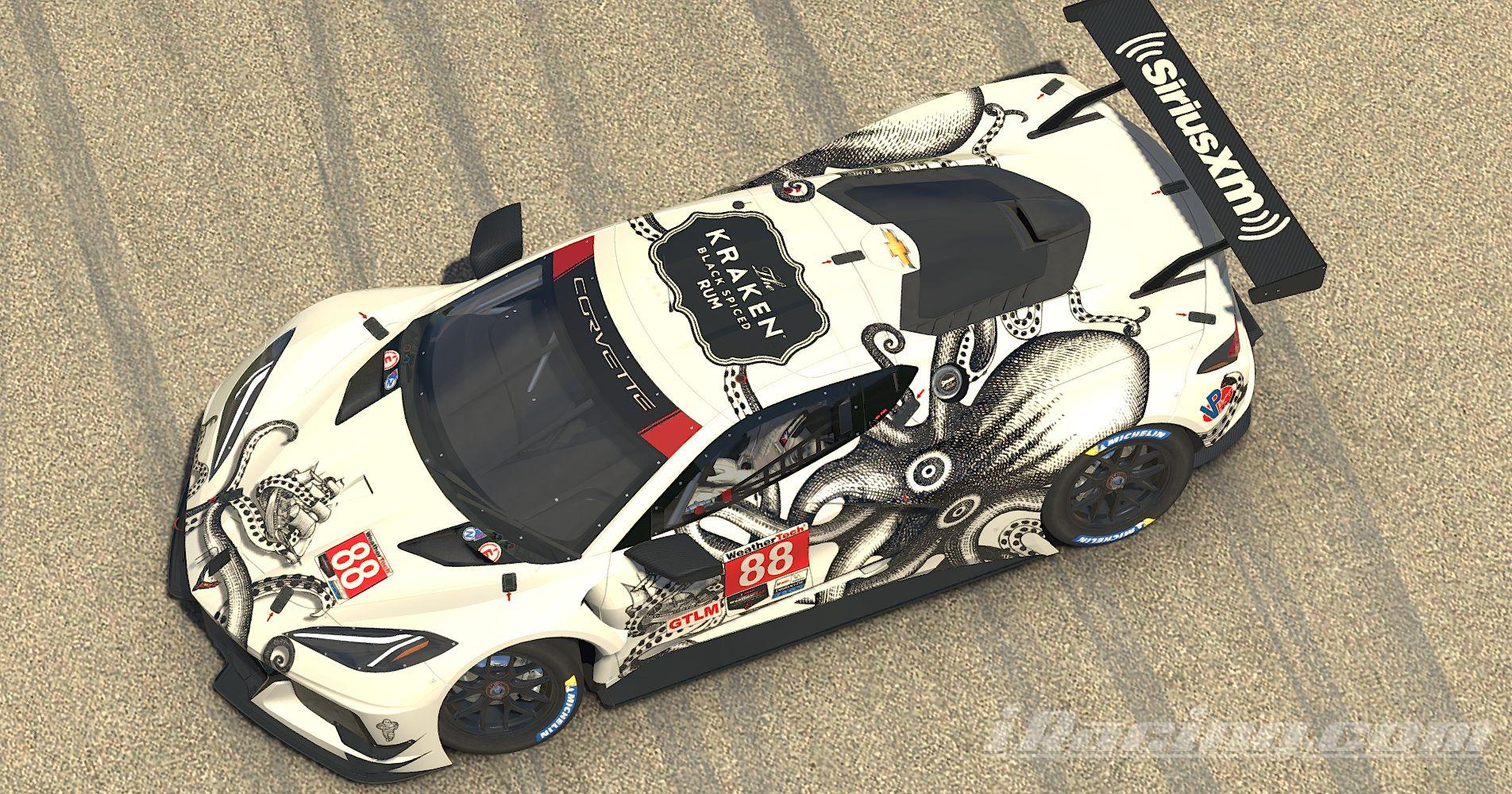 The Kraken Black Spiced Rum Corvette C8R **UPDATED** by Stephane Parent ...